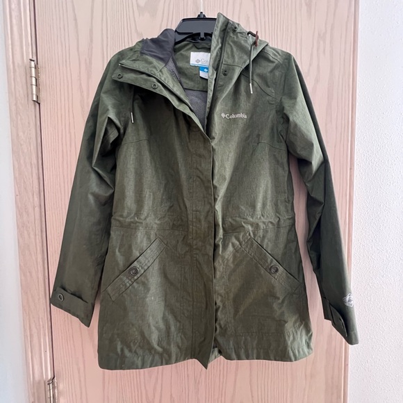 Columbia | Jackets & Coats | Columbia Womens Long Rain Jacketshell | Poshmark